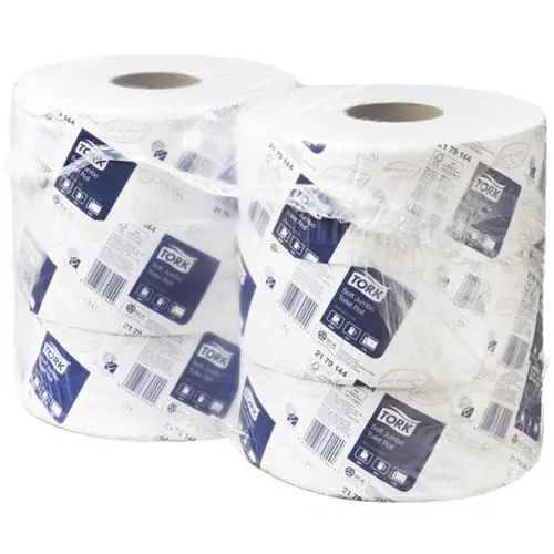Tork T1 Advanced Jumbo Toilet Tissue 2 Ply 300m, Carton of 6 - Hygiene ...